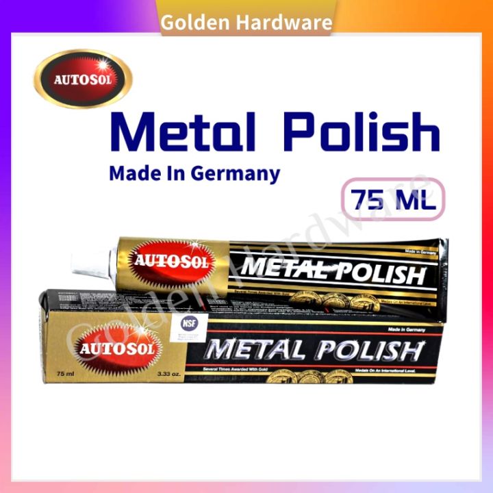 AUTOSOL Metal Polish 75ML Rust Remover Chrome Cleaner (Made In Germany ...