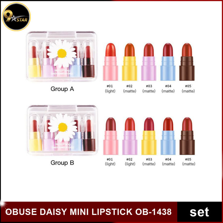 OBUSE DAISY MINI LIPSTICK OB-1438 | Lazada.co.th