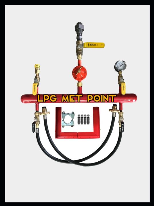 (SET B)ชุดท่อเดินระบบแก๊ส 2ถัง LPG Manifold system | Lazada.co.th