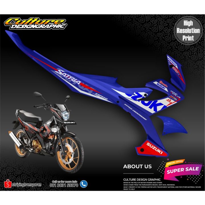 STRIPING SATRIA FU FACELIFT | Lazada Indonesia