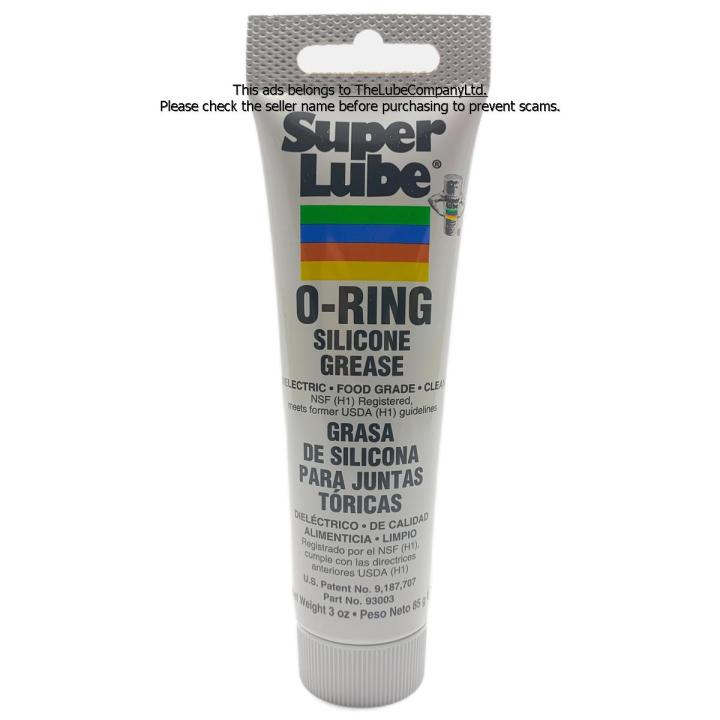 Super Lube O-RING SILICONE GREASE 3oz (TUBE) 93003 Silicone grease O ...
