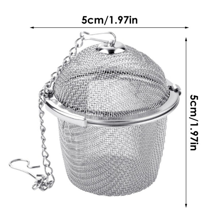 304 stainless steel tea ball, barrel-shaped tea drain filter, Weibao ...
