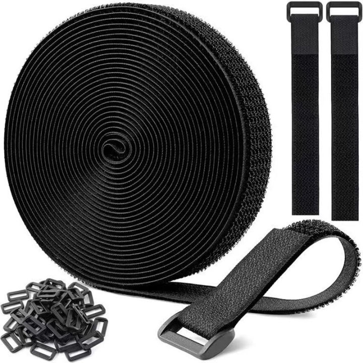 5M/10M Wire Organizer Velcro Cable Ties Fastening Tape Cable Ties ...