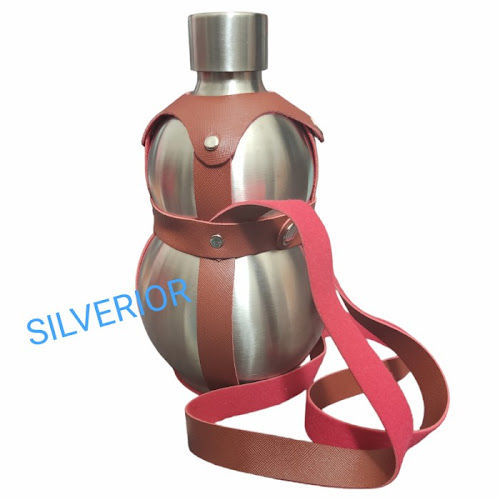 Botol Air Flask Bentuk Labu Chinese Gourd Logam Stainless | Lazada ...