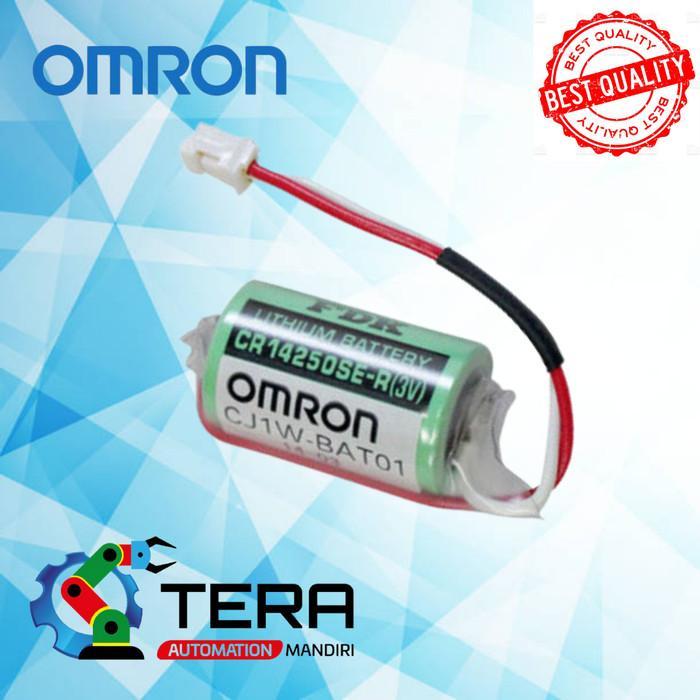 BATRAI OMRON PLC BATTERY CJ1W CJ1W-BAT01 CJ1WBAT01 3V READY STOK ...