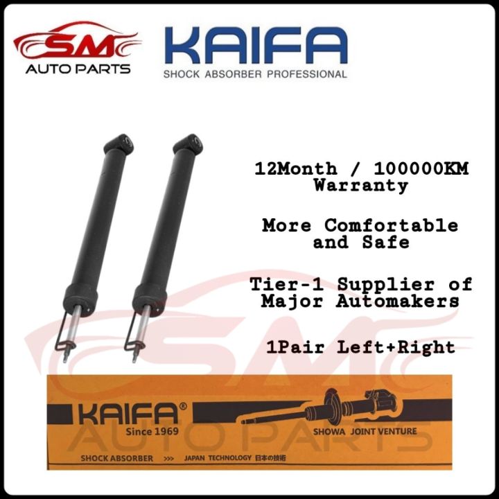 Kaifa Rear Shock Absorber Set - Toyota Vios NCP150 ( 1Pair Left+Right ...