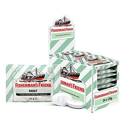 FISHERMAN'S FRIENDS MINT SUGAR FREE MINTS 24X25G | Lazada