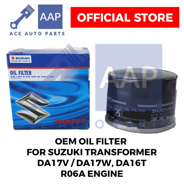 Suzuki Transformer R06A Oil Filter DA17V DA17W DA16T Original Size OEM ...