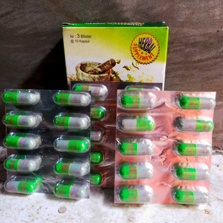 Asamulin untuk asam urat kolestrol pegal linu isi 30 Kapsul OBAT ...