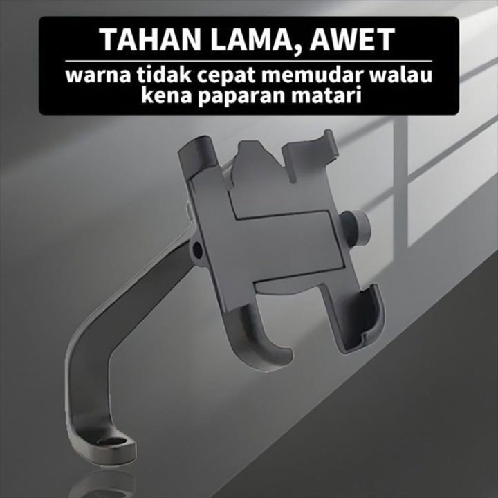 Holder Motor / Phone Holder Besi C2 360 Rotation Universal | Lazada ...