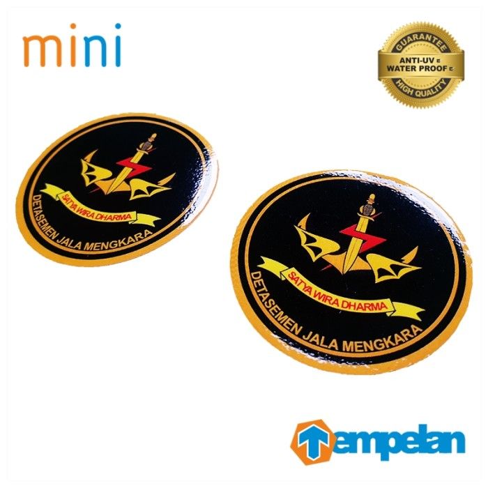 STIKER MINI DENJAKA TNI AL | Lazada Indonesia