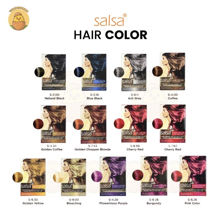 SALSA HAIR COLOR - SALSA HAIR COLUR - PEWARNA RAMBUT - SEMIR RAMBUT ...