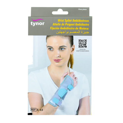 TYNOR WRIST SPLINT AMBIDEXTROUS S (E43) | Lazada
