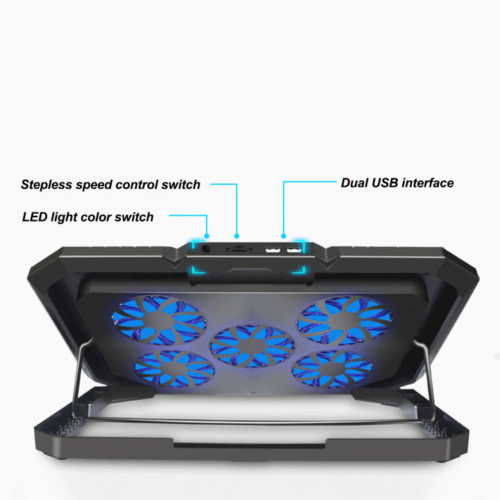 Laptop Cooler Pad USB Cable Connection Laptop Cooler Cooling Pad 7 ...