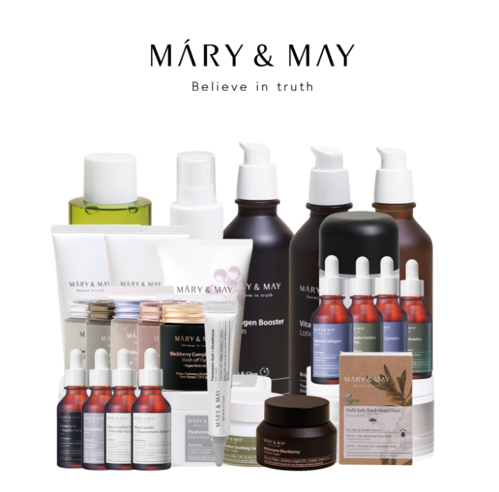 Mary & May Vegan Blackberry/ Cica/ Peptide/ Niacinamide/ Hyaluronic ...
