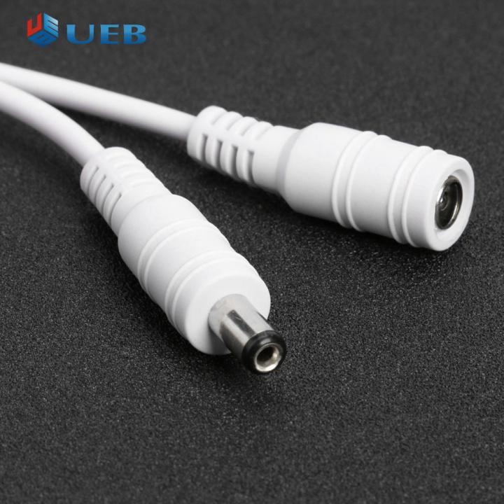 DC 12V-24V Power Extension Cord 5.5x2.1mm Male Female Power Adapter ...
