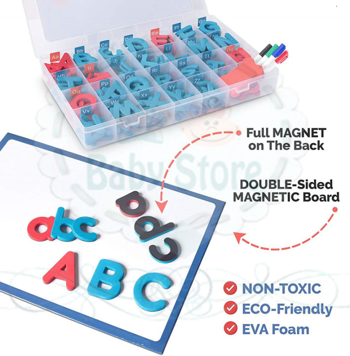 Magnetic Alphabets Letters Numbers JAWI Arabic Symbols Uppercase ...