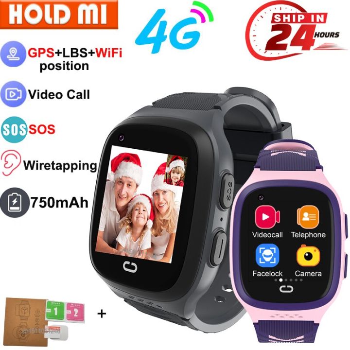 4G Kids Smart Watch GPS Wifi Video Call SOS Tracker IP67 Waterproof ...