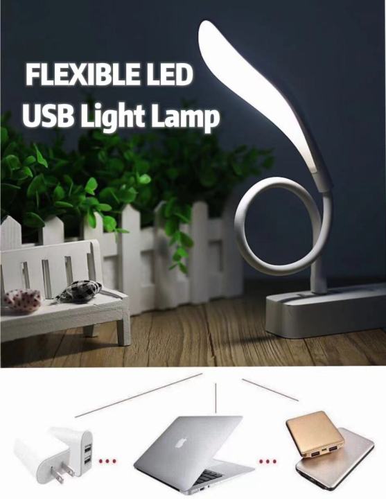 MULTI-FUNCTIONAL Flexible LED USB Light Lamp Portable Eye Protection ...