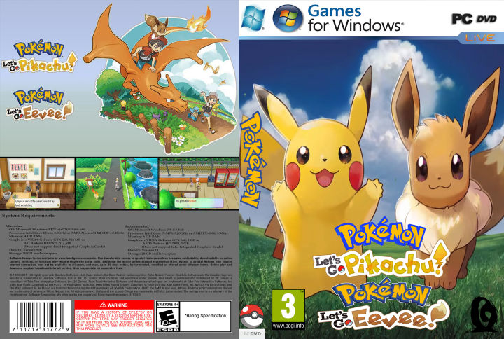 Pokemon: Let’s Go, Pikachu/Eevee! – v1.0.2 + Yuzu Emu for PC GAME ...