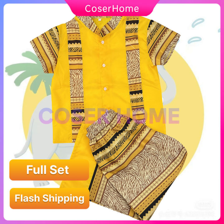 UN Costume for Kids Boys Teenager Thailand Traditional Full Set Costume United Nation Costume ...