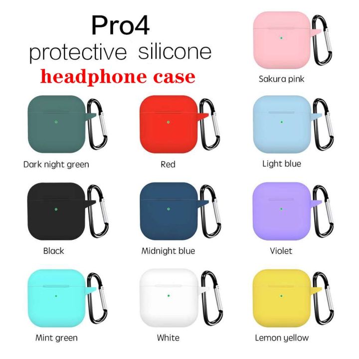 Protective Silicone Cases Covers For TWS Pro4/5 Bluetooth Earphone ...