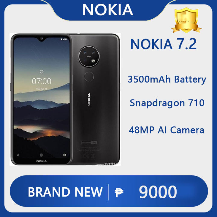 Original Nokia 7.2 4G Mobile Phone 6.26' 4GB RAM 128GB ROM Dual SIM ...