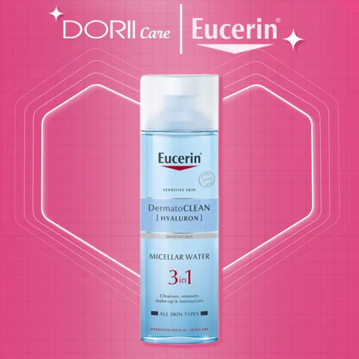 Nước Tẩy Trang Eucerin Dermatoclean Hyaluron 3In1 Dịu Nhẹ Cho Da Nhạy Cảm 200ml | Lazada.vn