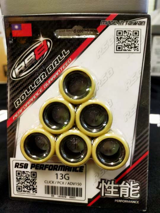 RS8 Flyball 13g FOR CLICK / PCX / ADV150 (6pcs) | Lazada PH