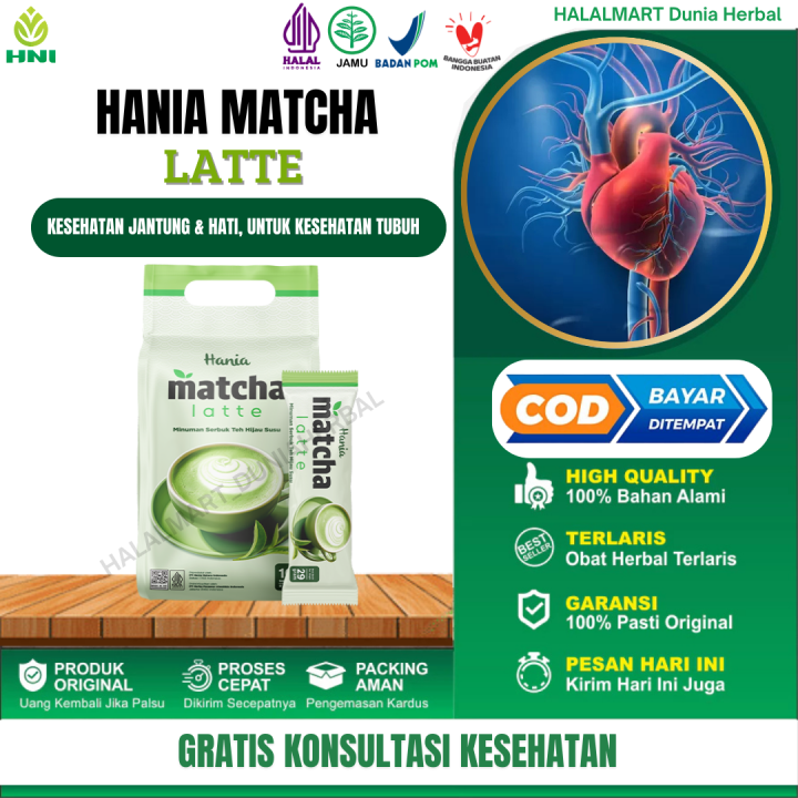 Hania Matcha Latte mengandung antioksidan yang tinggi dan bermanfaat ...
