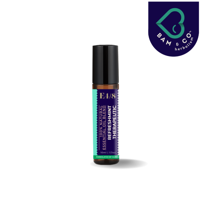 BAM & CO. NATURAL REFRESHMINT THERAPEUTIC ESSENTIAL OIL ROLL ON - ENERGIZE (10ML) | Lazada
