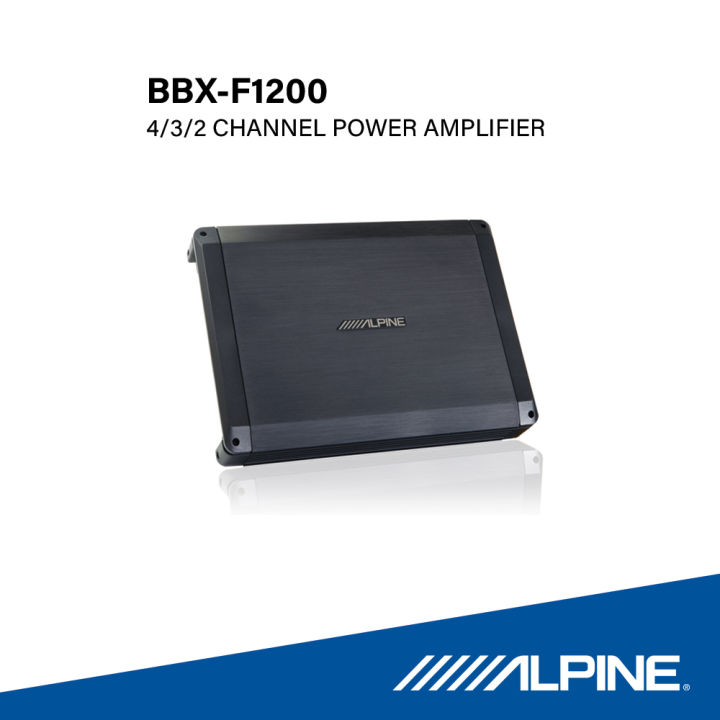 Alpine แอมพลิไฟเออร์ BBX-F1200 (BBX-F1200) 4/3/2 Channel Power ...