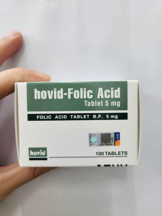 (EXP:2025) HOVID-FOLIC ACID 5MG TABS 100S | Lazada
