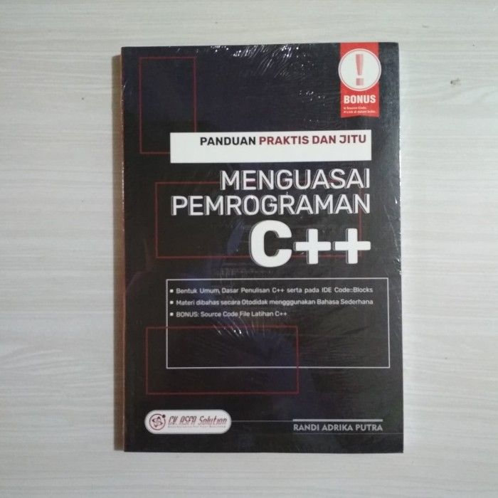 Buku panduan praktis dan jitu menguasai pemrograman c++ | Lazada Indonesia Buku panduan praktis dan jitu menguasai pemrograman c++ | Lazada Indonesia
