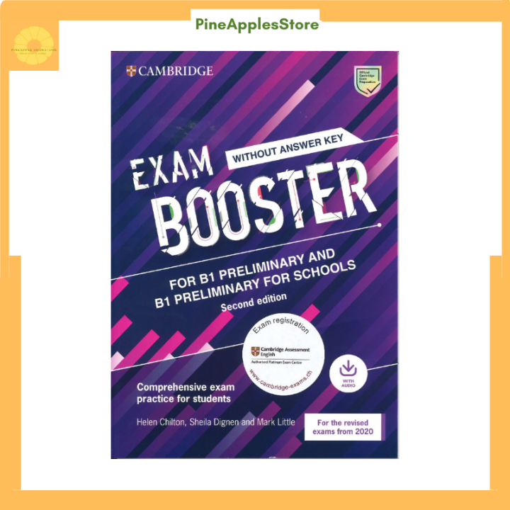 Sách Exam Booster B1 Preliminary for Schools with Answer Key (File nghe ...