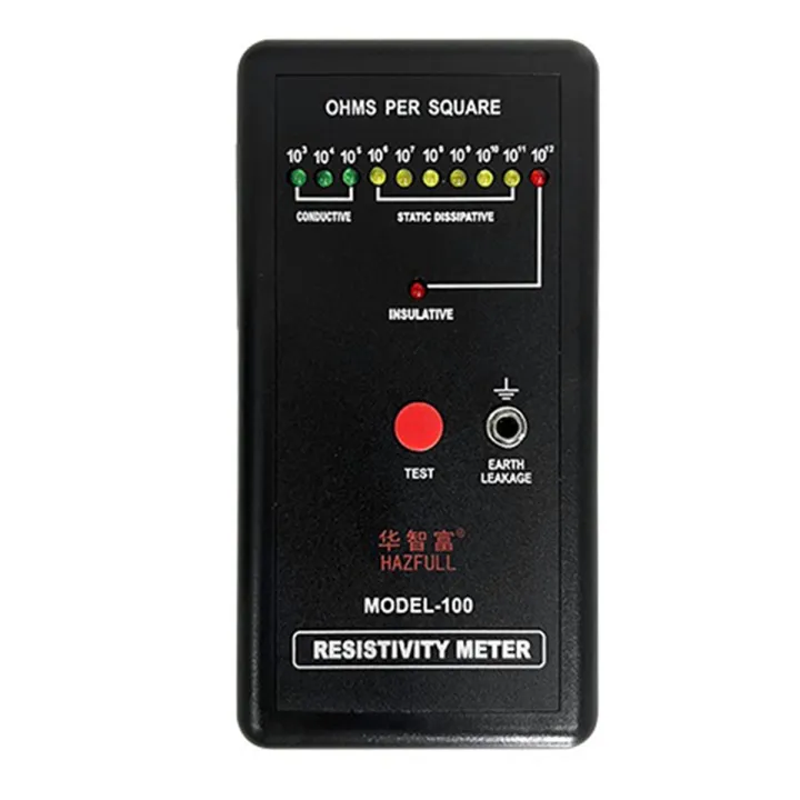 JJM MALL】- Anti-Static Tester HZR Surface Resistance Tester MODEL-100 ...