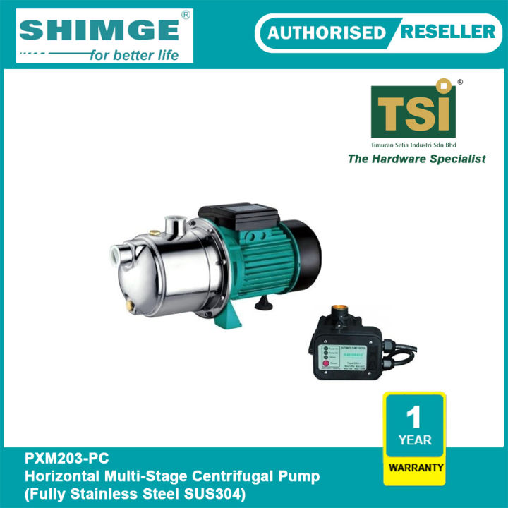 SHIMGE PXm Series Horizontal Multi-Stage Centrifugal Pump (Fully ...