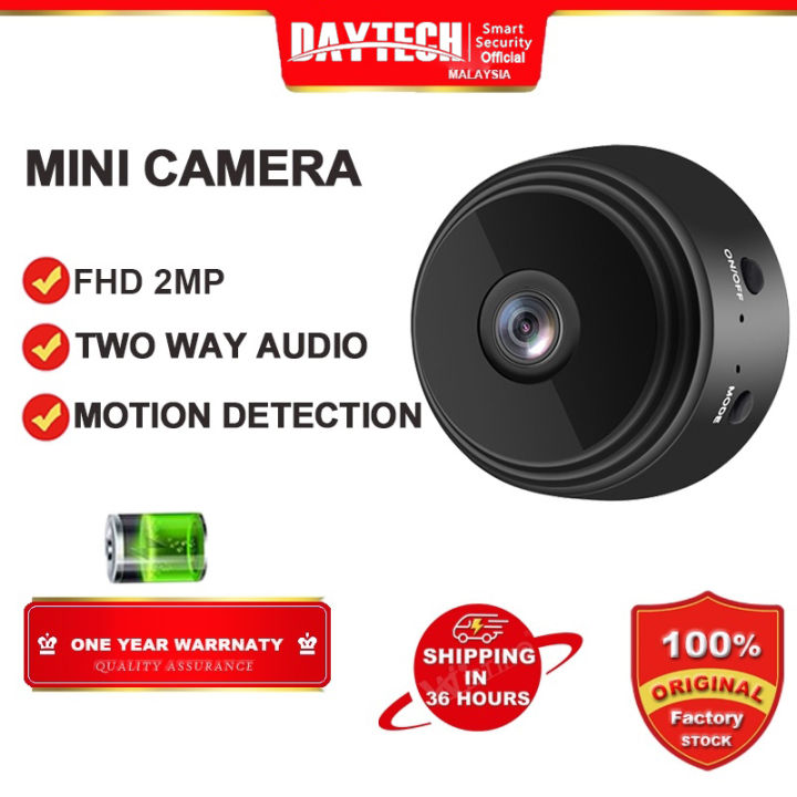 Daytech IC Wifi Mini Camera 2MP Little lens Night Vision Mobile ...