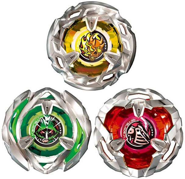 2023 Series Beyblade X BX-08 Battle 3on3 Deck Set (3pcs Beyblades ...