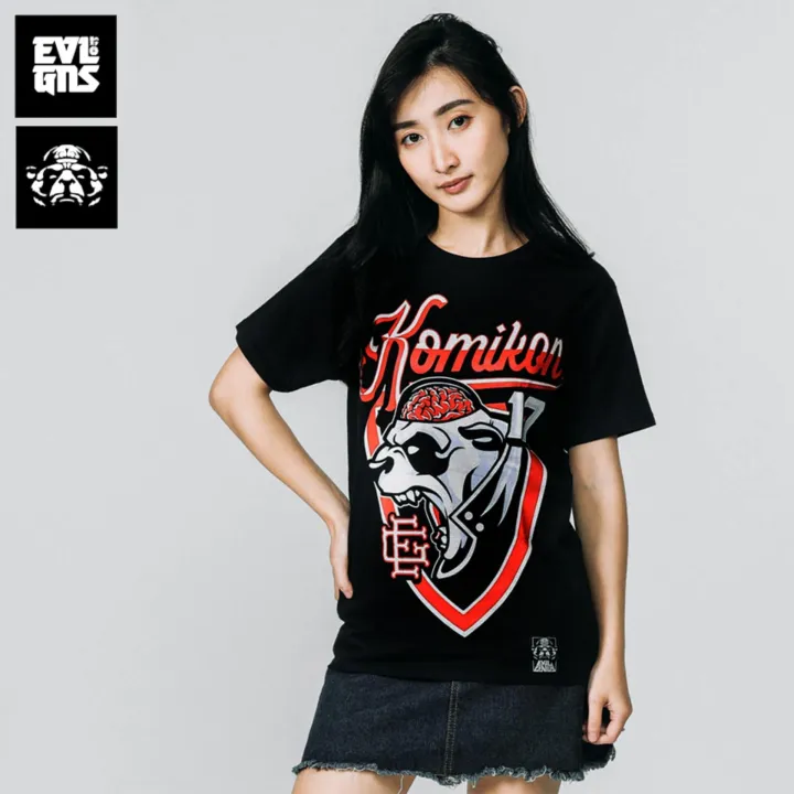 Evil Genius Unisex Komikon 2017 T-Shirt (Black) | Lazada PH