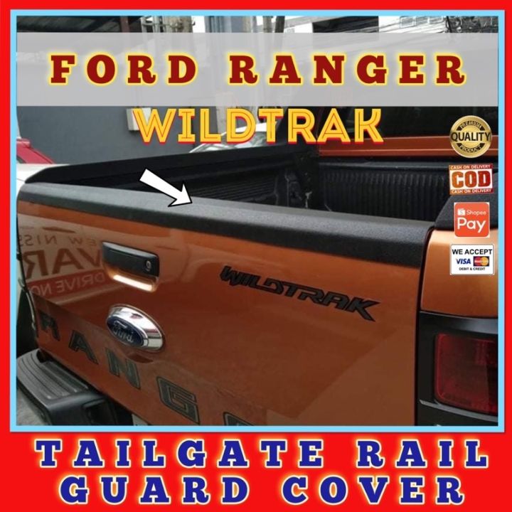 FORD RANGER WILDTRAK TAILGATE RAIL COVER 1 | Lazada PH