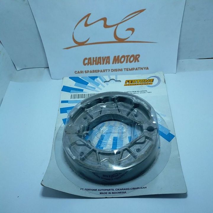 Kampas Rem Belakang Pirodo FERTONE Yamaha Mio | Lazada Indonesia