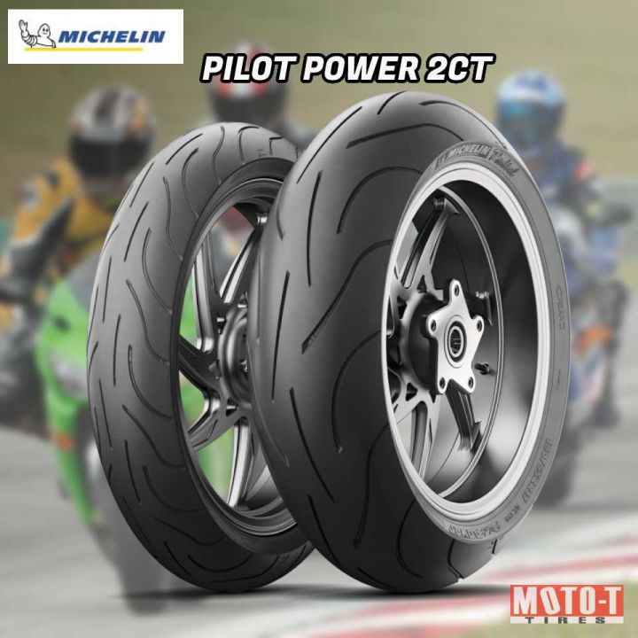 [ยางใหม่] ยางนอกมอเตอร์ไซค์ MICHELIN PILOT POWER 2CT | Lazada.co.th