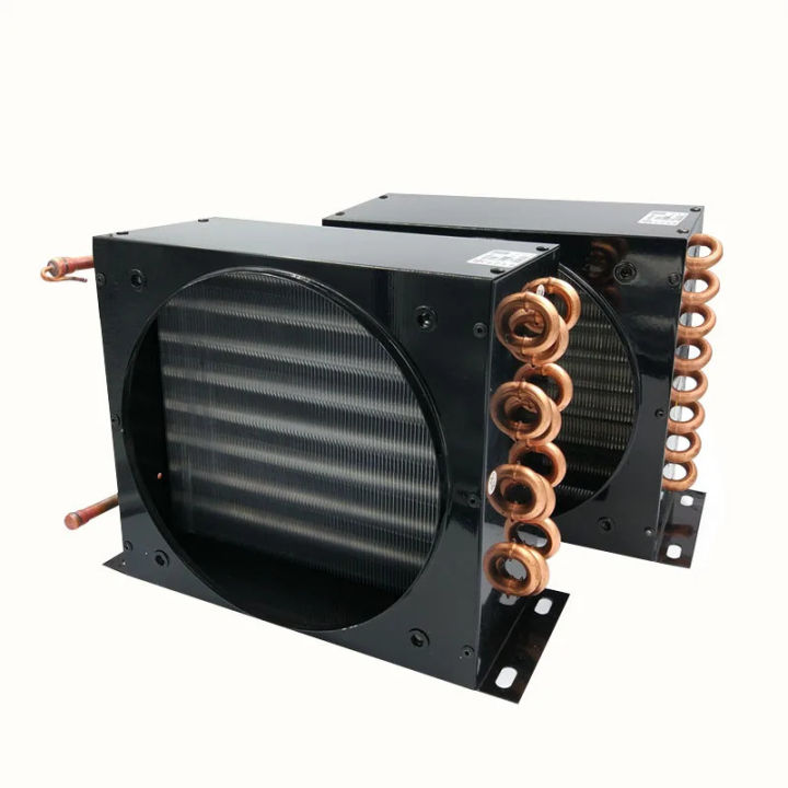 Air Conditioner Condenser Aluminum Fin Coil Tube Fin Heat Exchanger ...
