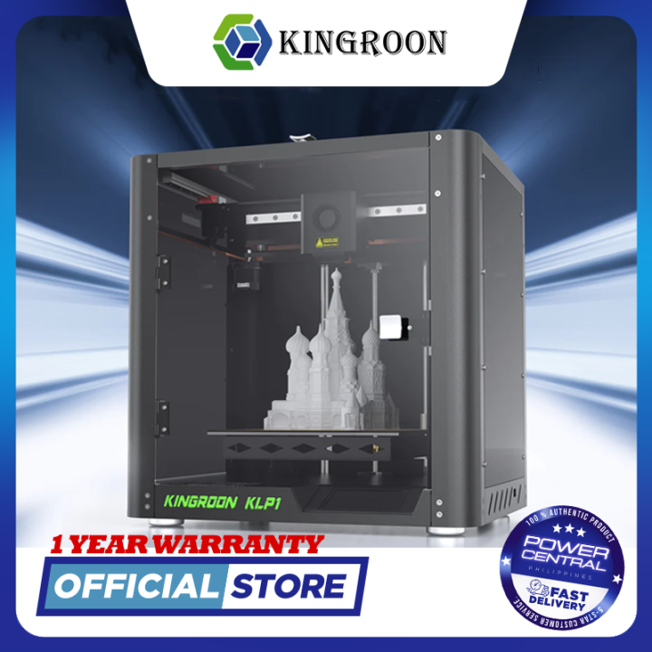 KINGROON KLP1 350mm/s High Speed 3D Printer CoreXY Built in Enclosure ...