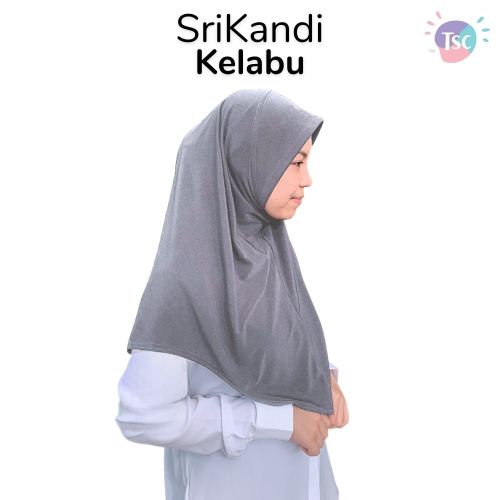 Tudung SriKandi Kelabu | Lazada
