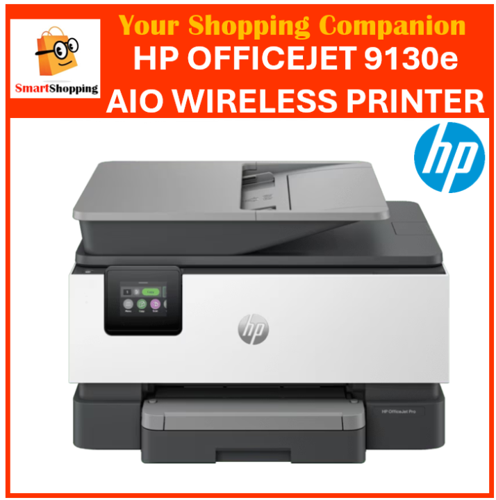 HP OfficeJet Pro 9130e 9130 All-In-One Printer Print Scan Copy Fax Auto-2 sided Duplex Printing ...