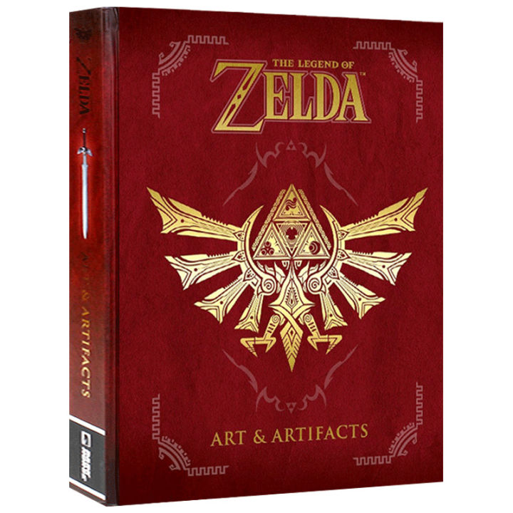 Zelda legend art and item prop setting English original book the legend ...