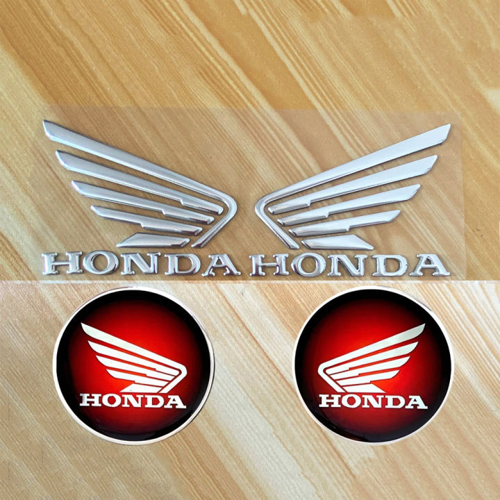 3D Rainbow Honda Motorcycle Decals For Honda CBR190 CBR300 CB400 Fuel ...