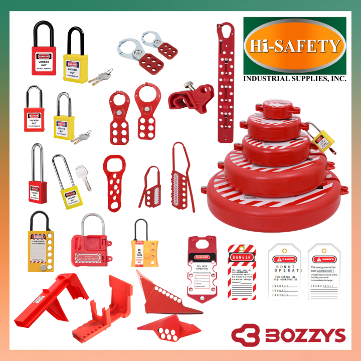 Bozzys Safety Padlock / Lockout Tagout Anti-Theft lock High Quality ...